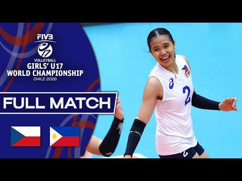 Czechia vs. Philippines - Final 15-16 | Girls' U17 World Championship - 2026