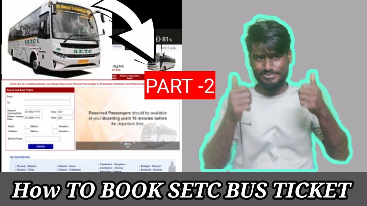 How to book setc bus ticket online. part -2 #isl #indiasignlanguage - YouTube