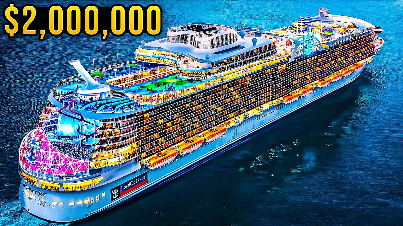 🚢 Mega Cruise Ships in the World - YouTube