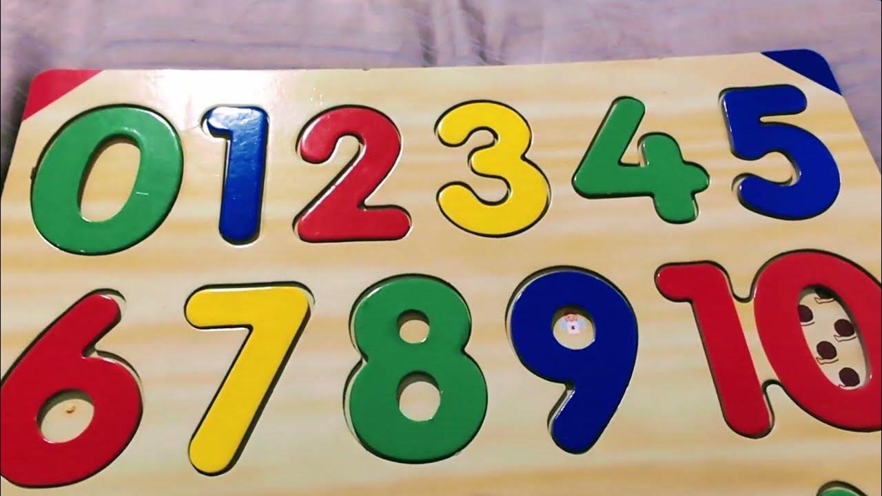 Counting to 10 : Learning numbers for toddlers and kids - YouTube