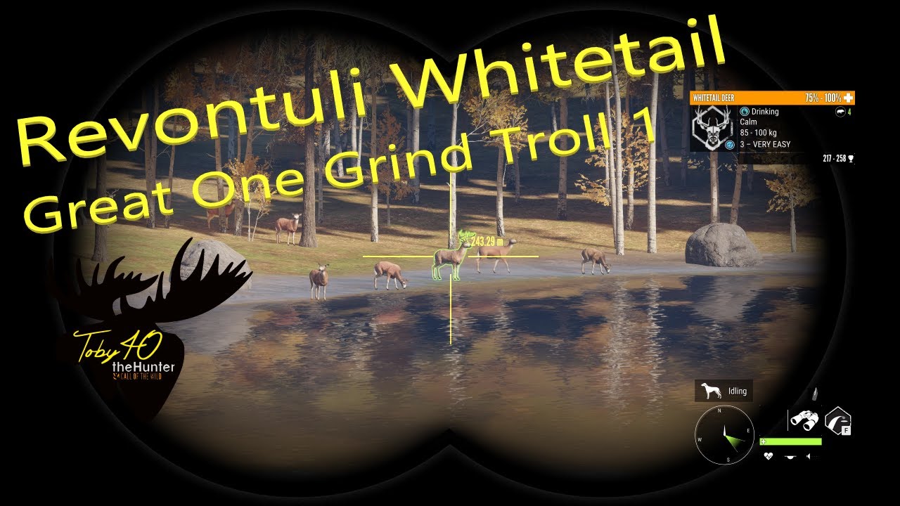Revontuli Whitetail Great One Grind Troll 1 theHunter Call of the Wild ...