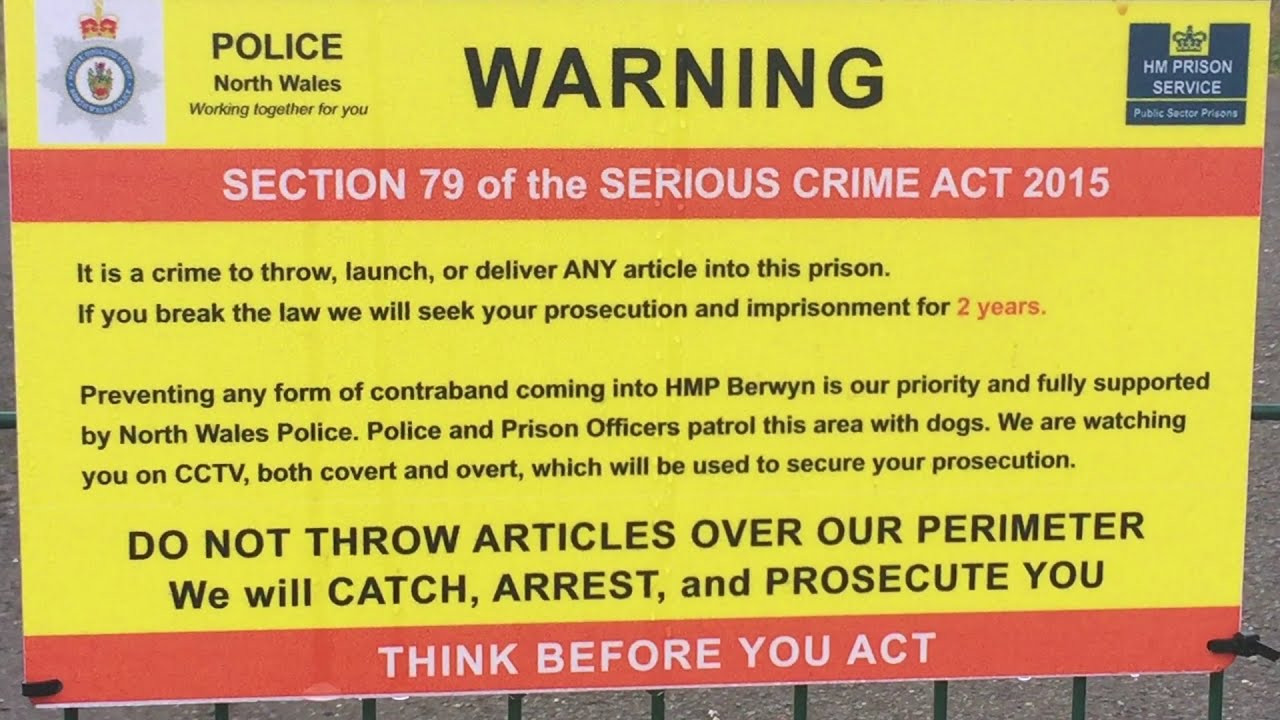 WREXHAM PRISON HMP BERWYN - YouTube