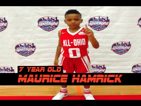 Maurice Hamrick | 7 year old BASKETBALL PHENOM | YOUTH BALLER - YouTube