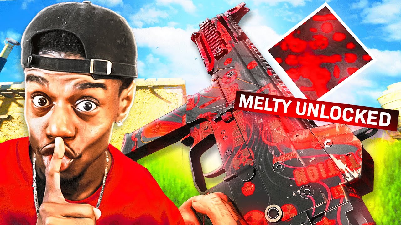 the SECERT NUKE CAMO UNLOCKED in WARZONE.. (Melty Camo Unlocked) - YouTube