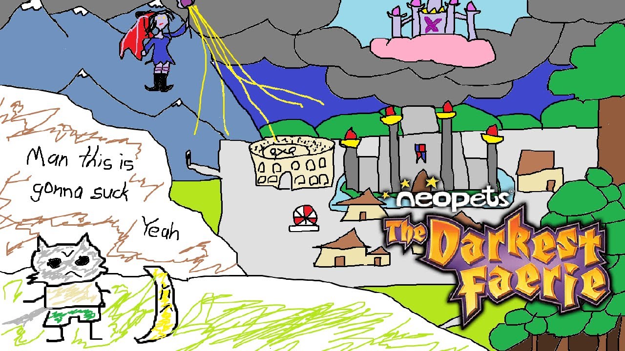 Neopets: The Darkest Faerie VS Ethan (Race 108) - YouTube