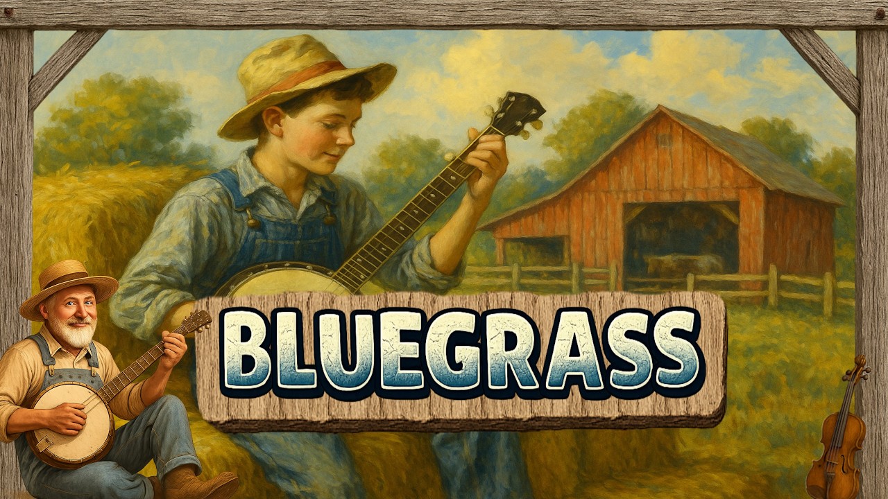Bluegrass Instrumental 🎶022 – Banjo & Fiddle Background Music ...