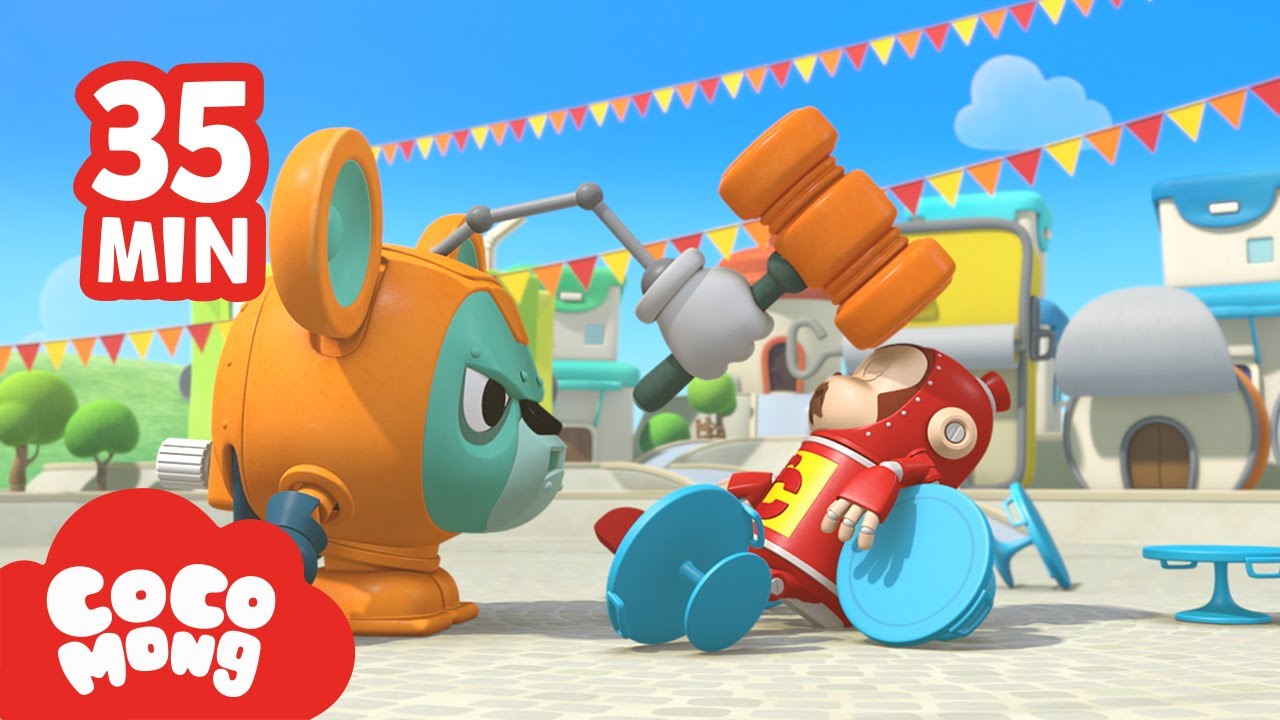 ⭐️코코몽 모음집⭐️ 내가 바로 세균킹👾 l 싱싱마을이 위험에 빠졌어요! l Cocomong - YouTube