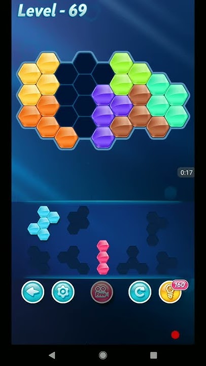 BLOCK HEXA PUZZLE LEVEL 69 ANSWERS BLENDED A LEVEL PACK - YouTube