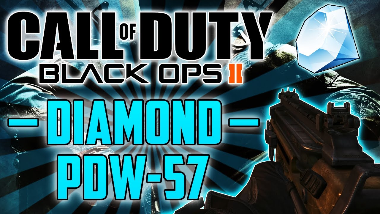 "Black Ops 2" - Quest For The "Diamond PDW-57" - Fast & Easy Diamond ...