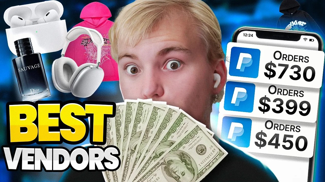 All Reselling Vendors For Free In One Video...(SP5DER, Iphones, AirPods ...