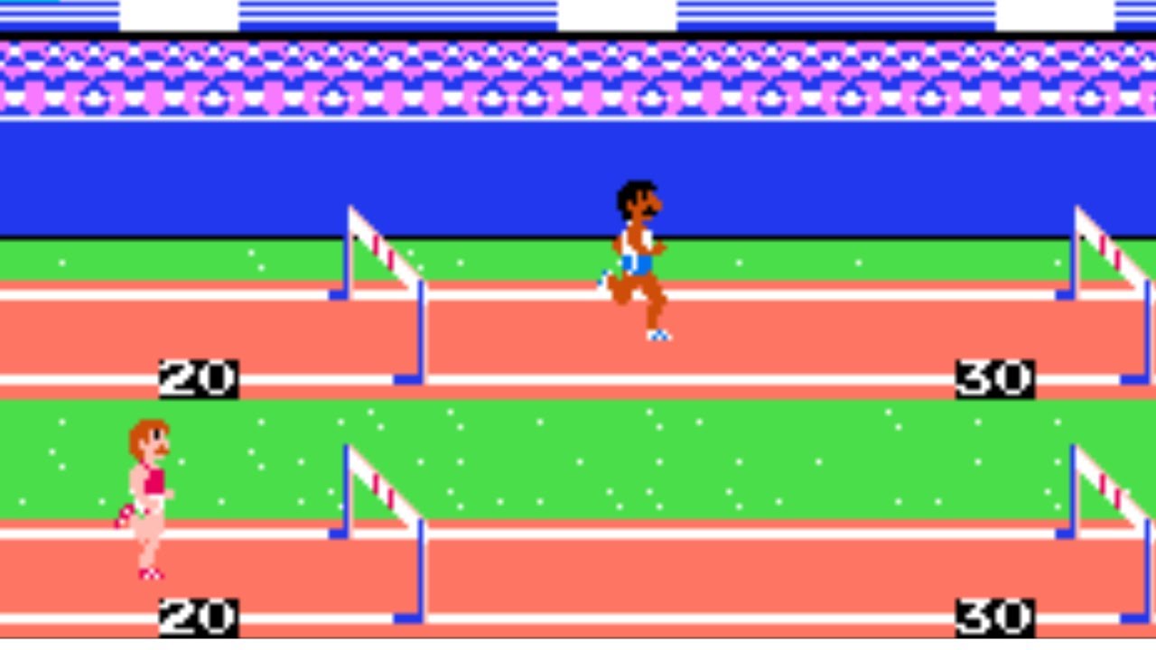 Childhood memories Track & Field (NES) - SK Gameplays - YouTube