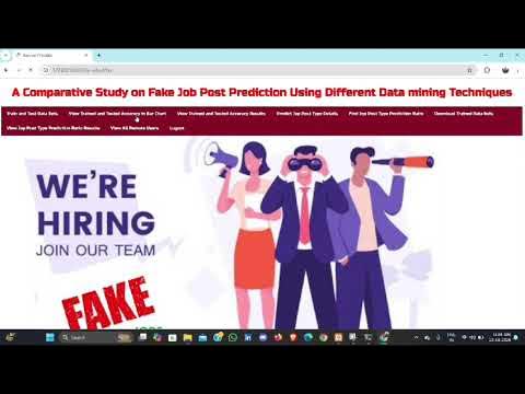 A COMPARATIVE STUDY ON FAKE JOB POST PREDICTION USING DATA MINING ...
