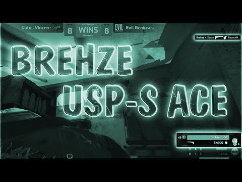 Brehze USP-S ACE (5HS) vs NaVi [CS:GO]