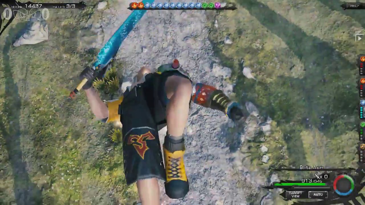 Ultimate Skill - Warrior - Ace Striker (Tidus FFX) | Mobius Final Fantasy [Steam HD] - YouTube