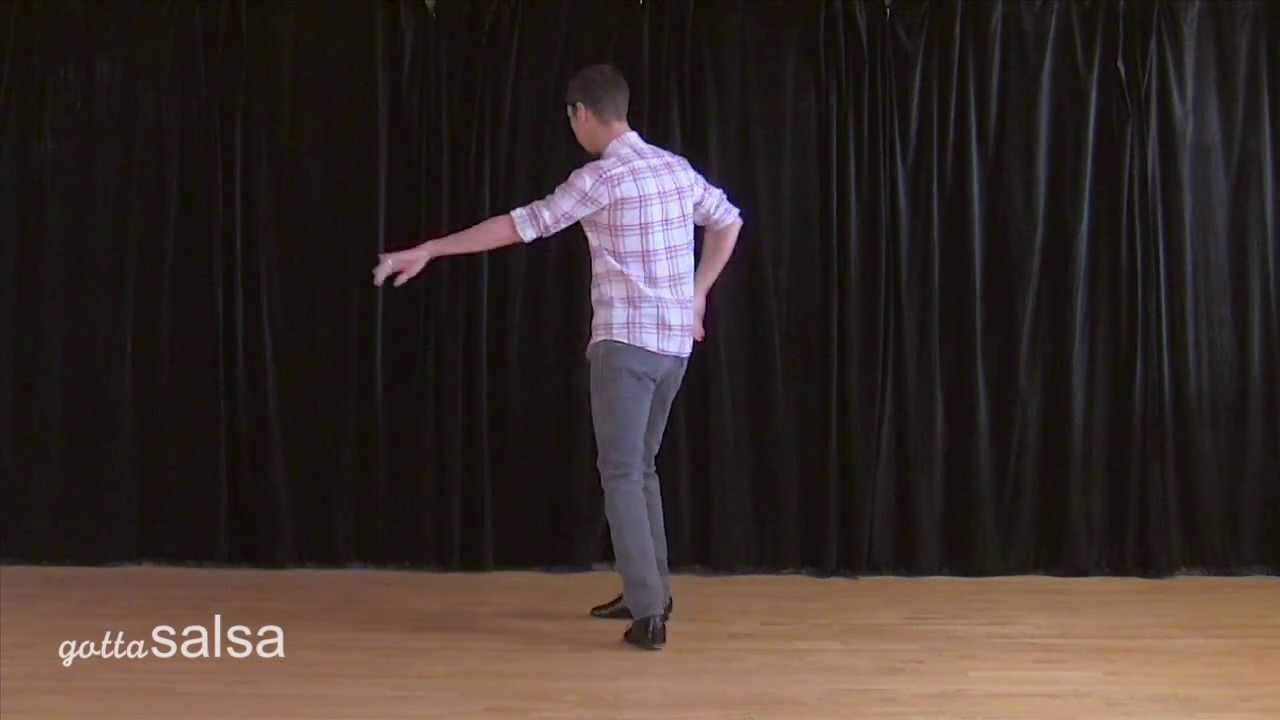Leader Basic Salsa Steps - YouTube