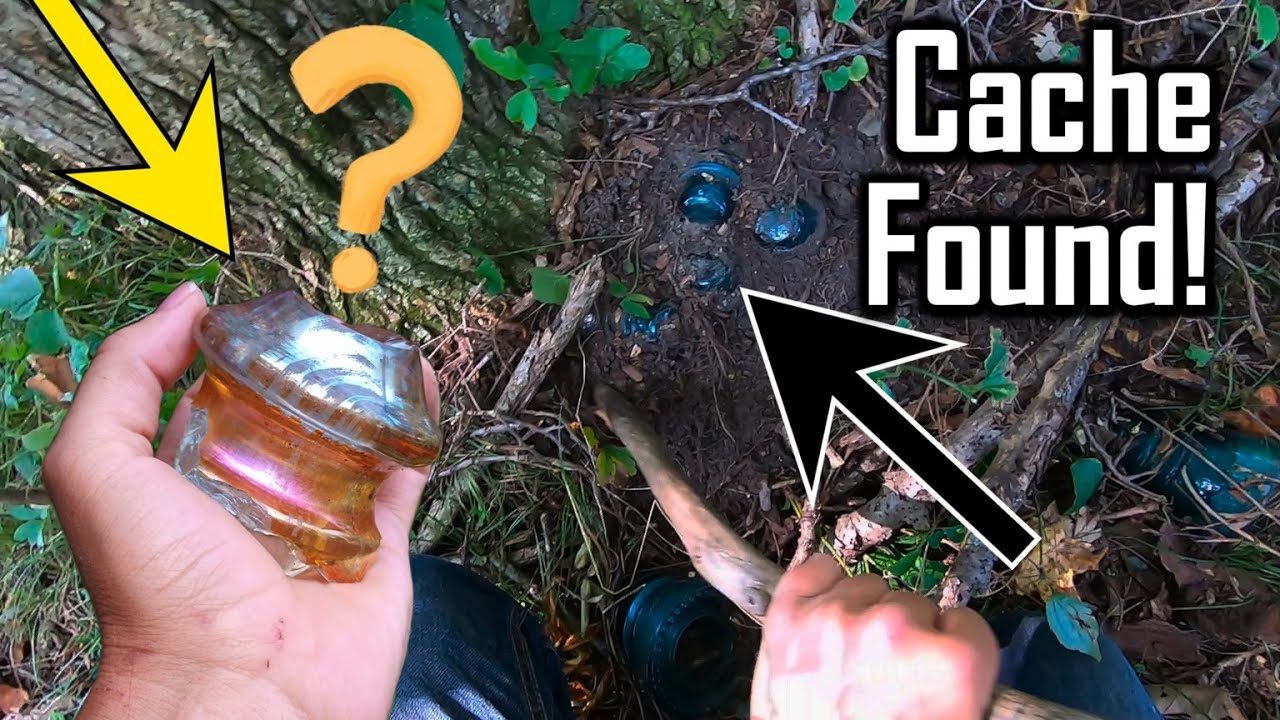 Epic Insulator Hunting Adventure! Hidden Cache Found! - YouTube