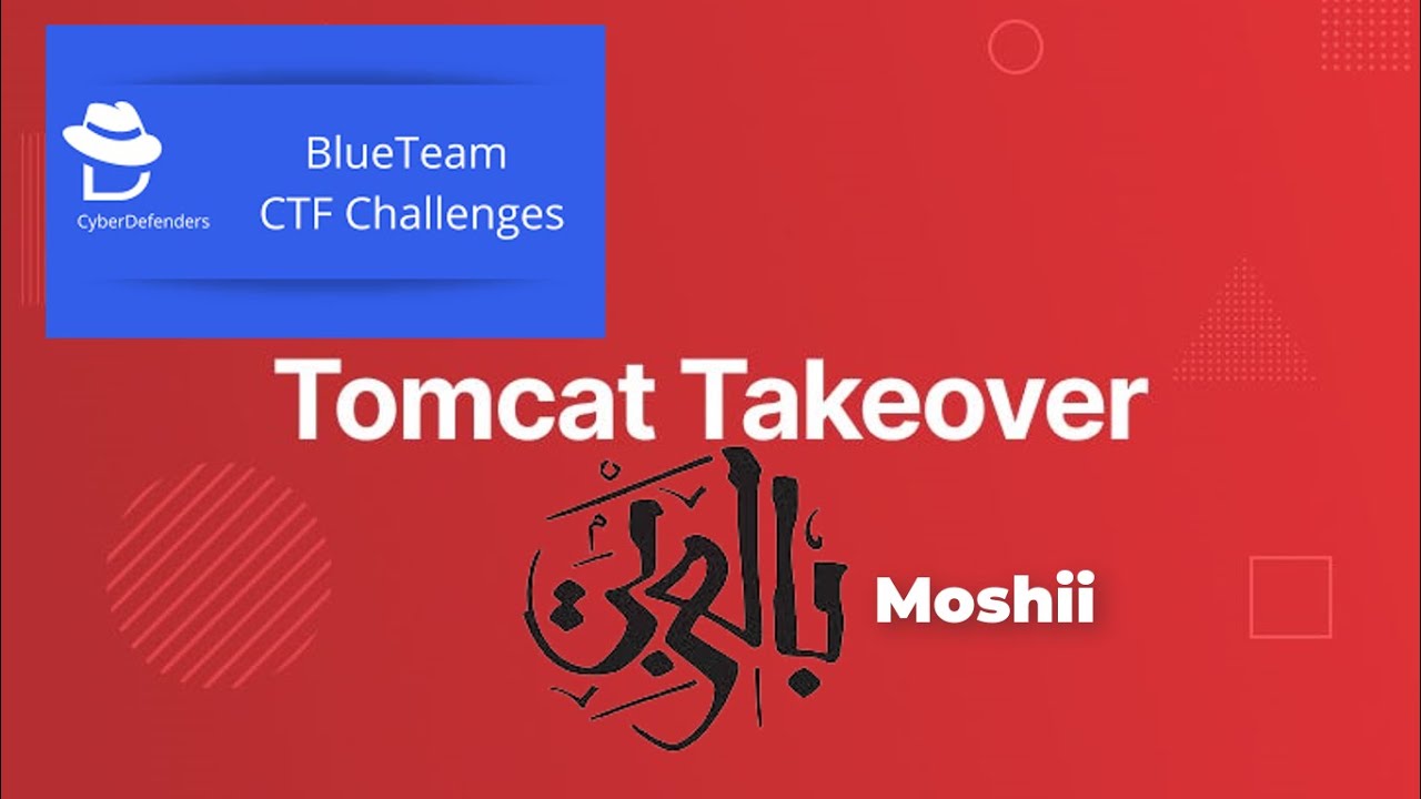 tomcat takeover #CyberDefenders | SOC Analyst | Blue Team Labs - YouTube