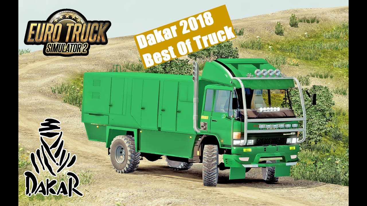 MANTAP !!! TRUK HINO RANGER JUARA RALLY DAKAR 2018 | ETS2 MOD INDONESIA ...