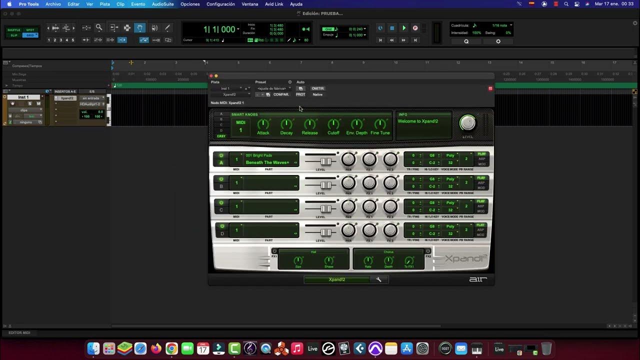 COMO GRABAR EL AUDIO DESDE MIDI EN PROTOOLS 2023 - YouTube