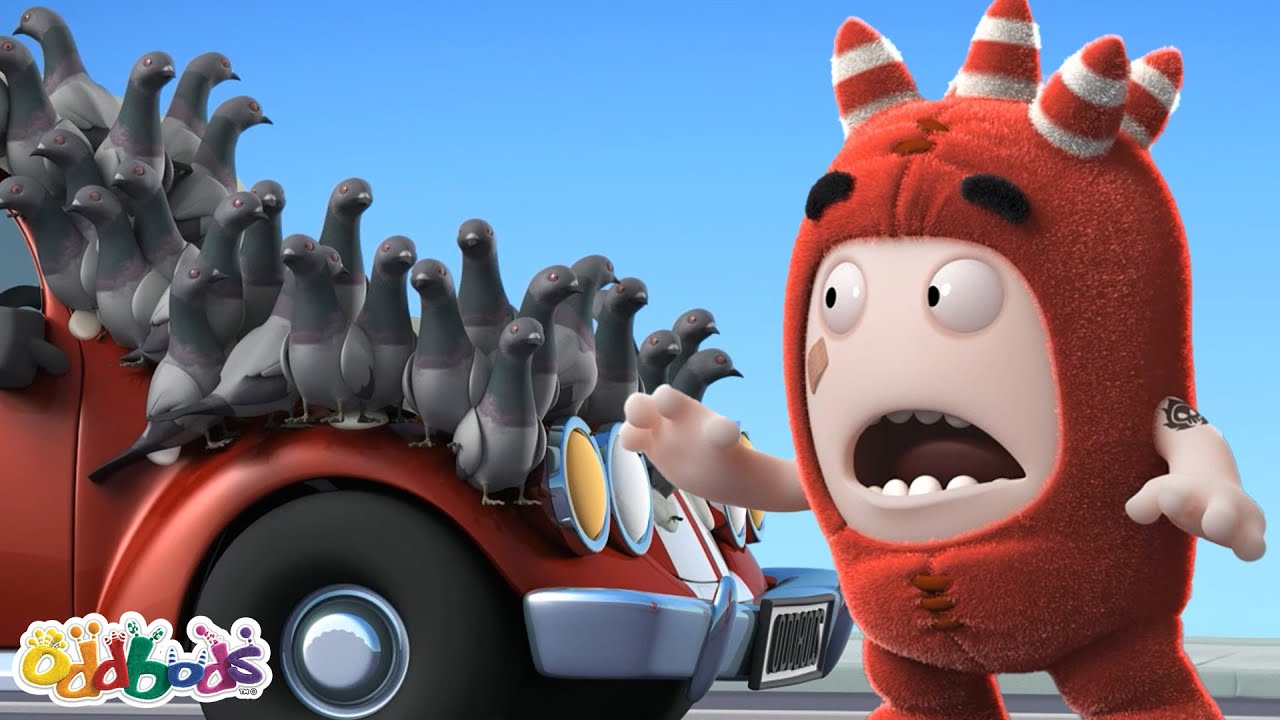 Bird Rage 🐦‍⬛ | ODDBODS 😂 | Old MacDonald's Farm | Funny Cartoons for ...