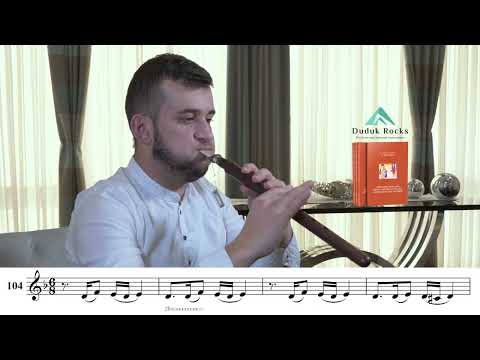 Nubar Nubar (Նուբար-Նուբար) Armenian Duduk Method Page 72 Nr104 Duduk School lessons #DudukRocks
