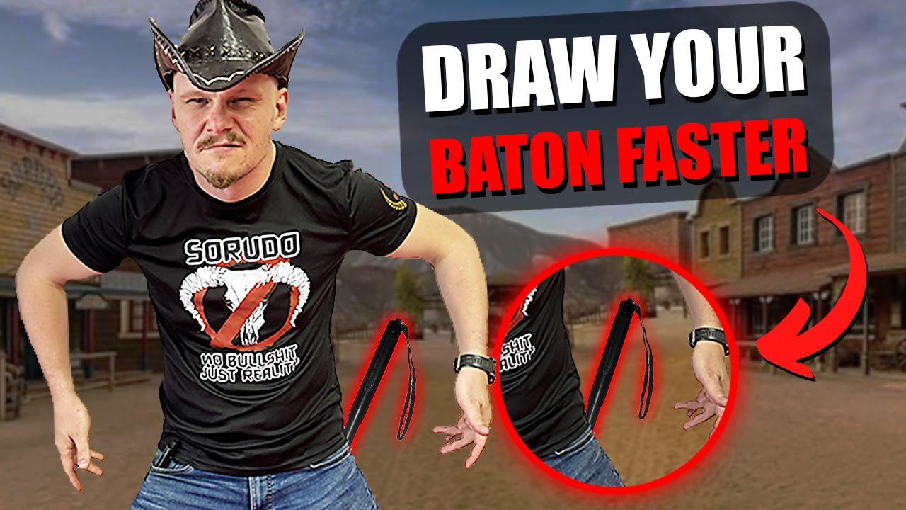 How to Draw an Expandable Baton FASTER? 🔥 - YouTube