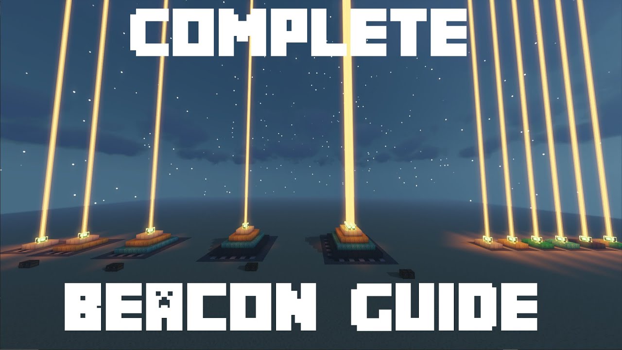 Minecraft | Complete Beacon Guide/Tutorial - YouTube