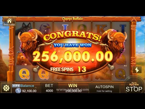 Charge Buffalo Big Win 256,000 BS TOP - YouTube