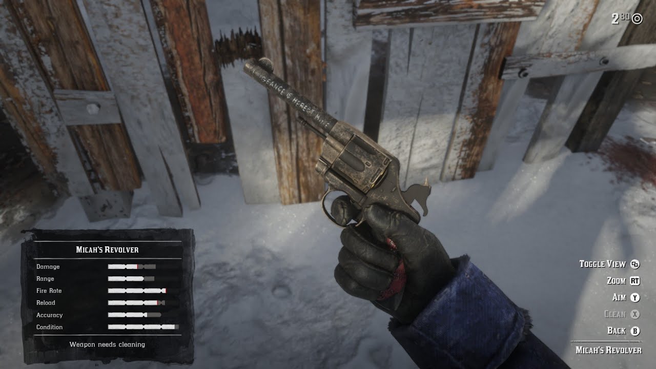 Rdr2 How To Get Micahs Revolver As Arthur Morgan in prologue - YouTube