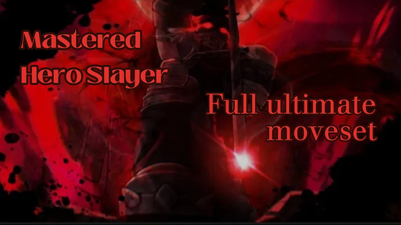 Full mastered Hero Slayer ultimate moveset in Heroes Battlegrounds🔥 ...