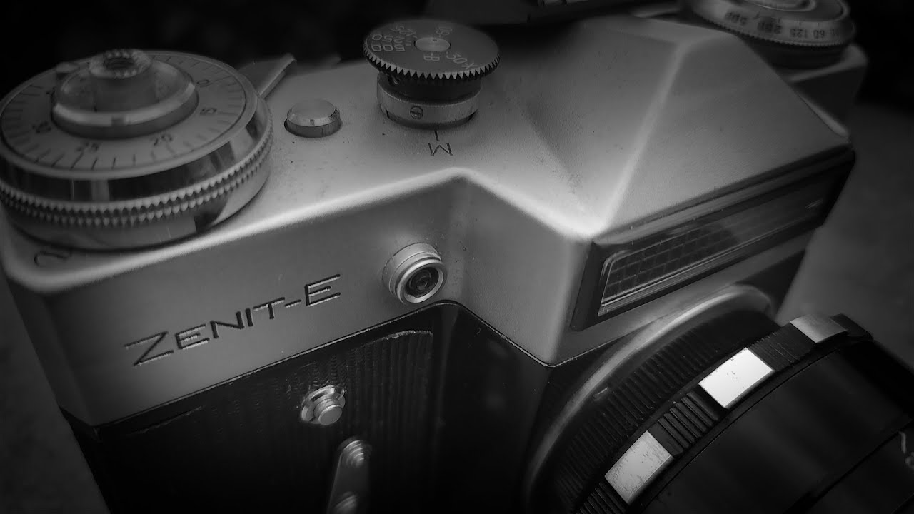 The Zenit E was the cheapest SLR you could get back in the day, and I ...