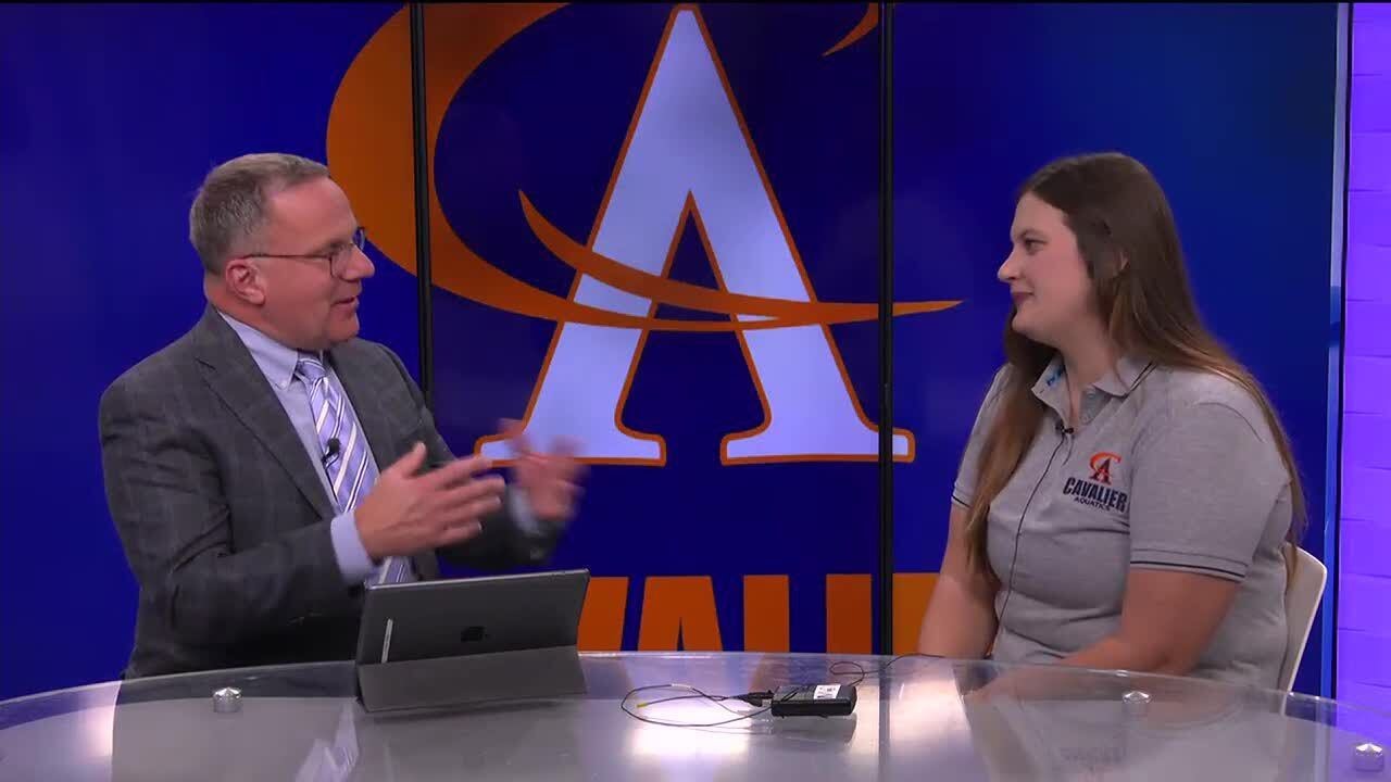 Community Conversation: Ariel Howard with the Cavalier Auquatics Swim ...