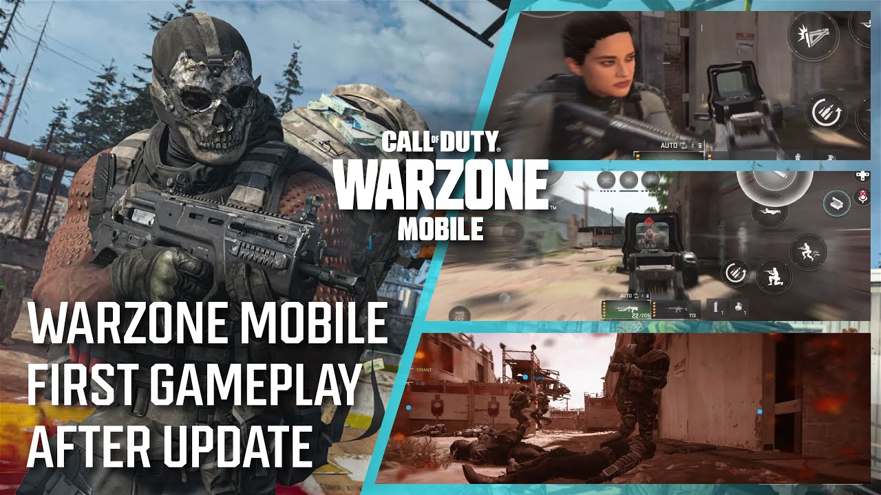 My Very First WZM Gameplay after Update! [ TRYANT ] Warzone Mobile ...