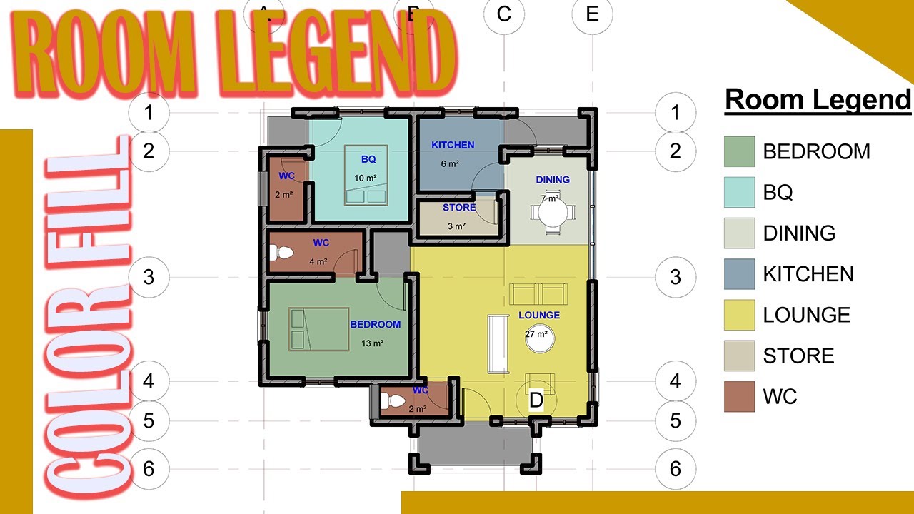 How To Create Room Legend In Revit YouTube How To Create Room Legend In Revit YouTube
