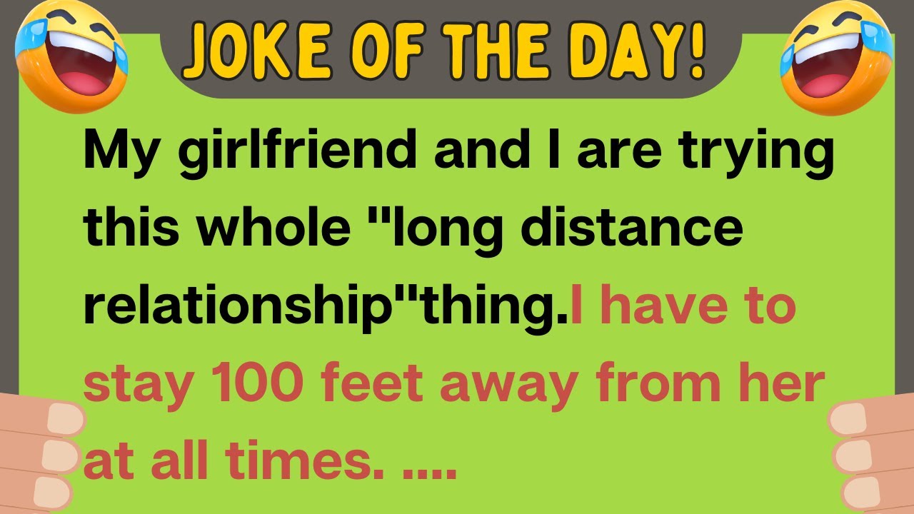 🤣BEST JOKE OF THE DAY! My girlfriend and I are trying this whole ...