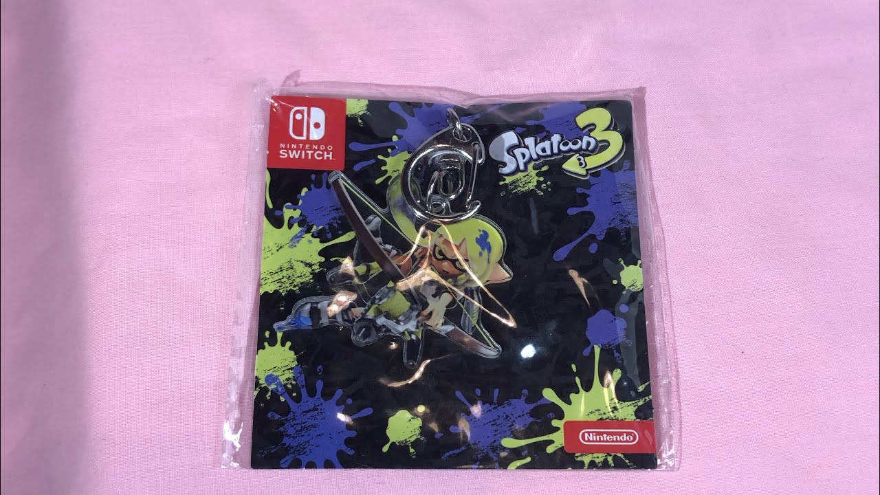Splatoon 3 keychain review - YouTube