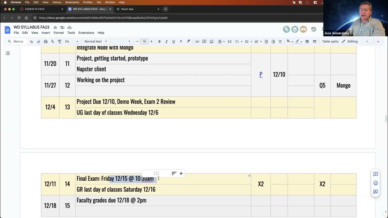Implementing users follow other users - CS5610 FA23 - YouTube