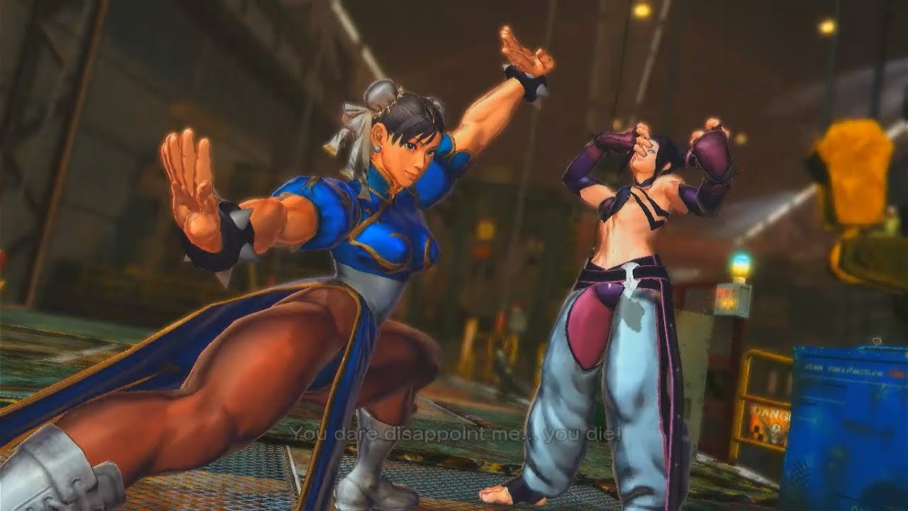 Street Fighter X Tekken Chun li and Juri request - YouTube