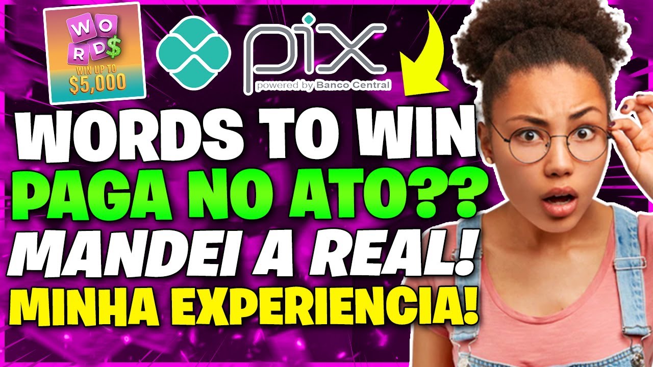 Words to Win Paga Mesmo? JOGUEI no Words to Win! Words to Win é ...