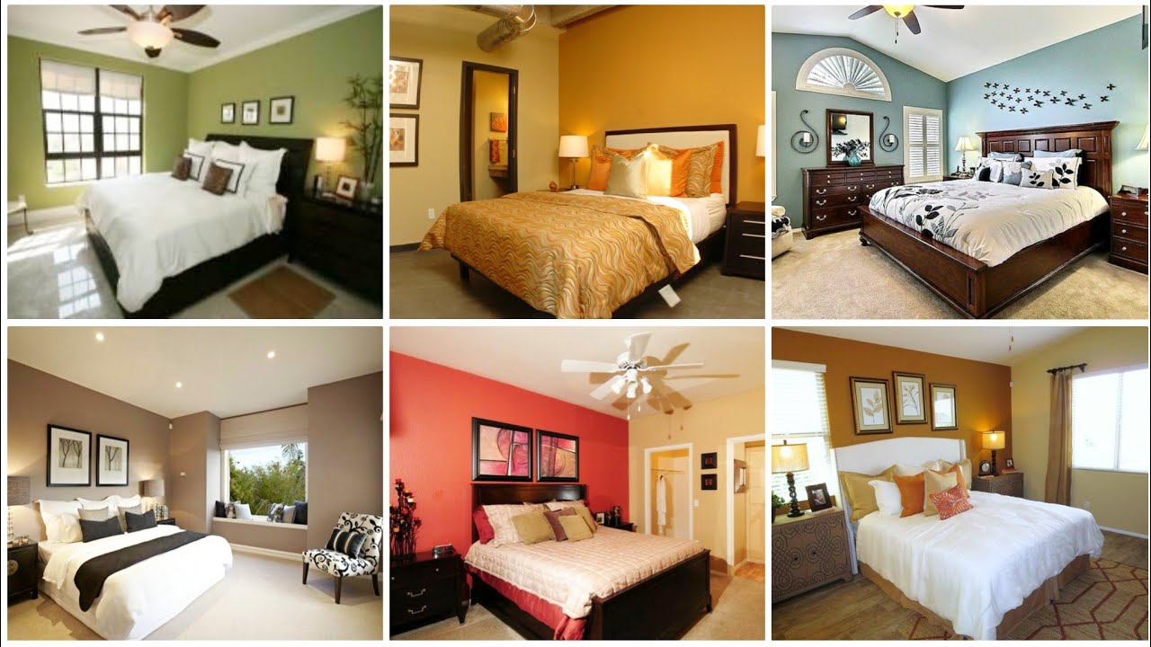 Simple Two Colour Combination for Bedroom Walls 2022 | Bed Room Color ...