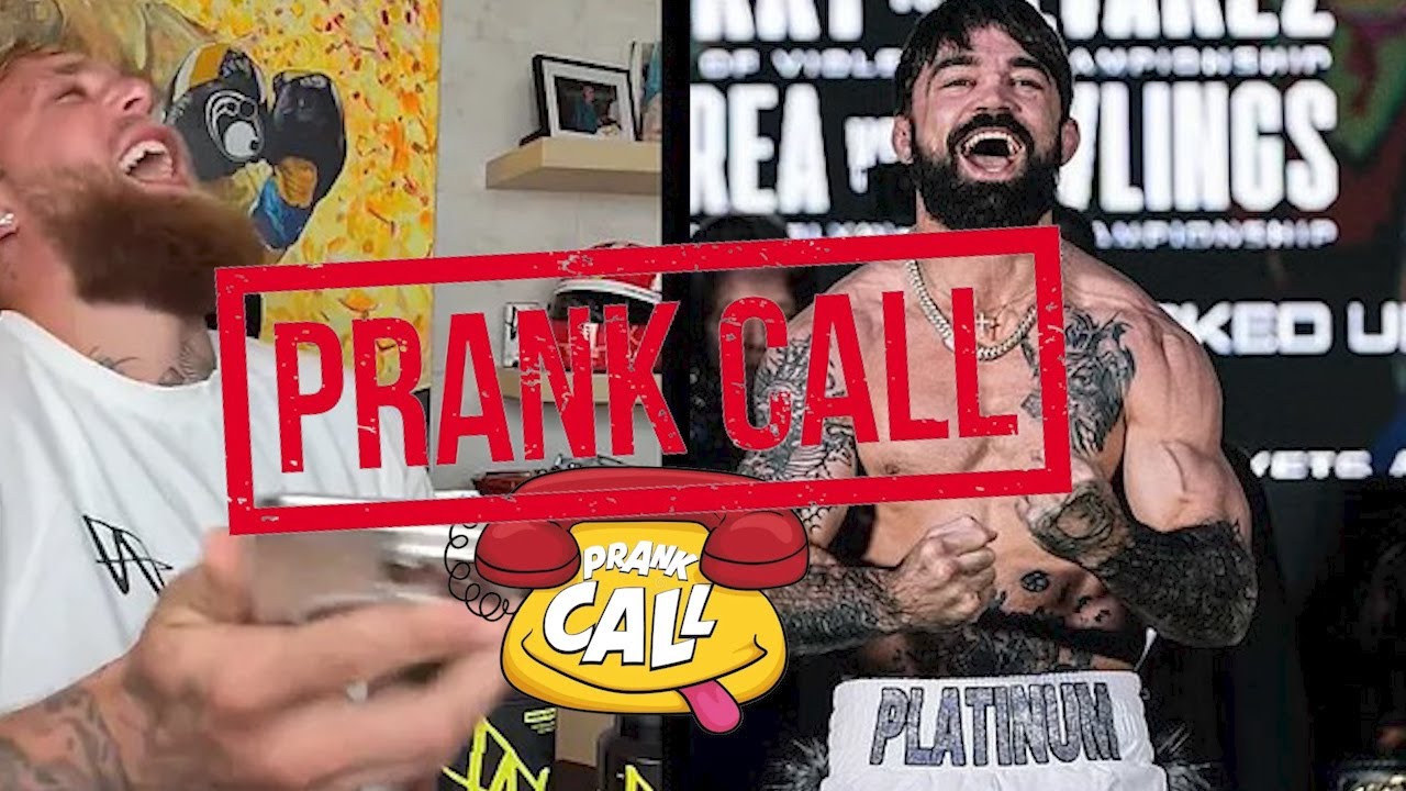 Jake Paul Pranks Mike Perry with Fake Interview - YouTube