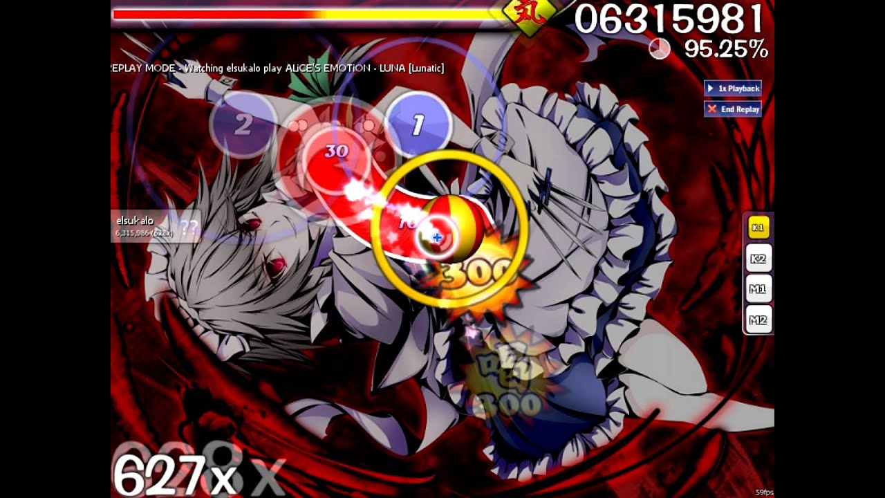 [osu!] ALiCE'S EMOTiON - LUNA (elsukalo) - YouTube