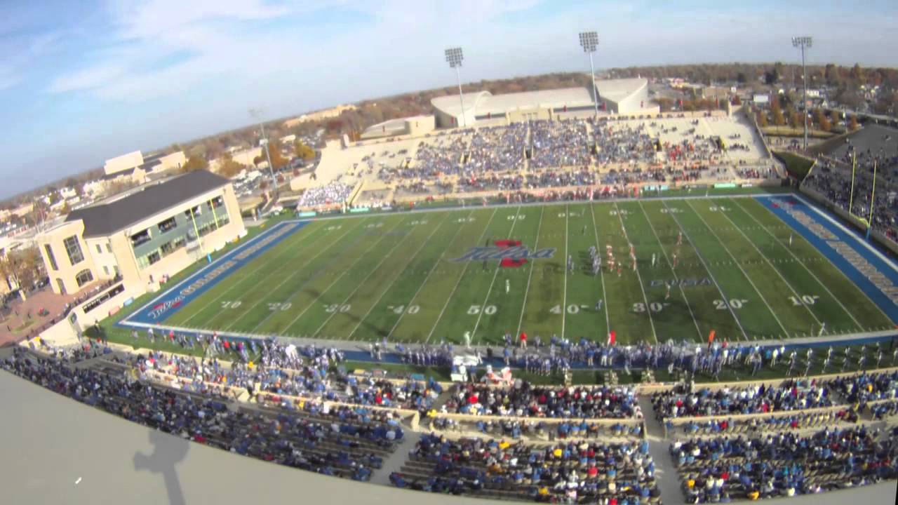 Univsersity of Tulsa's H.A. Chapman Stadium timelapse from the UTEP ...