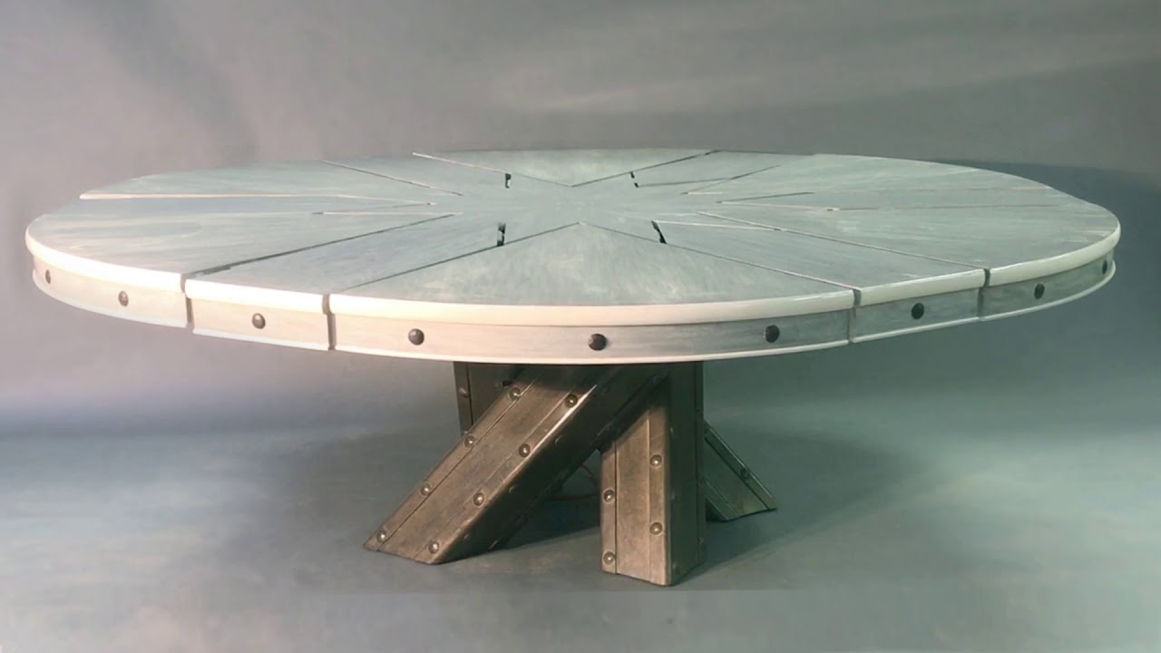 White Bridge Table - YouTube