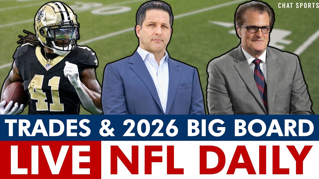NFL Daily: Live News & Rumors + Q&A w/ Tom Downey (Oct. 14th) - YouTube
