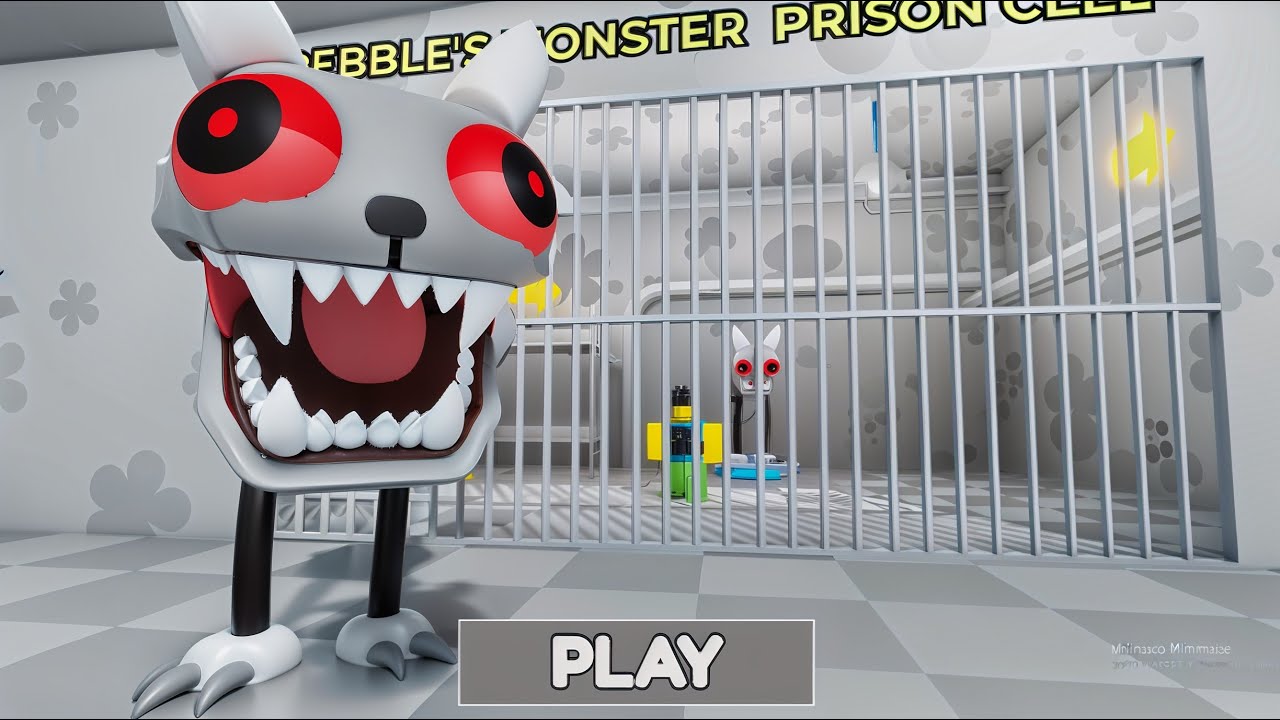 🪨PEBBLE'S MONSTER PRISON RUN! Obby #roblox #scarryobby - YouTube