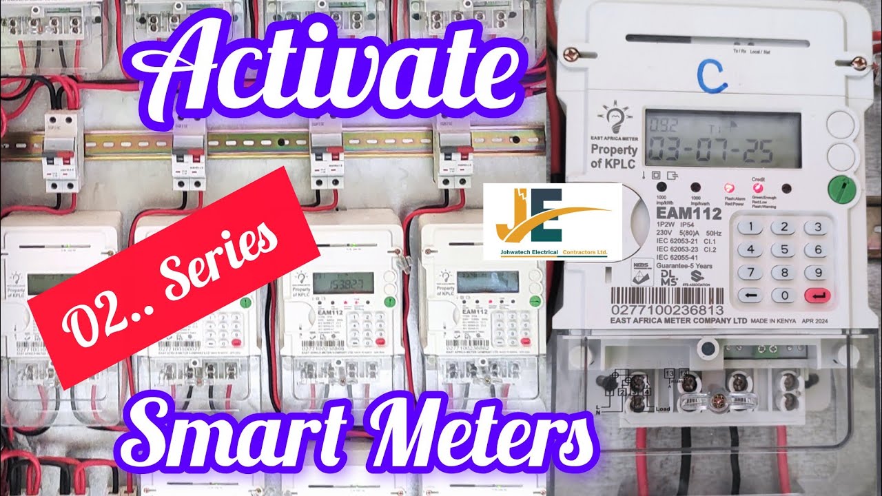 Activating/Commissioning of KPLC Smart Energy meters. - YouTube