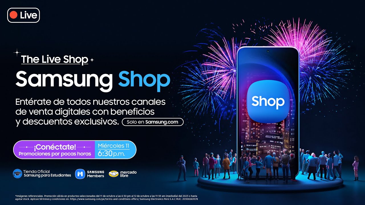 The Live Shop | Samsung Shop - YouTube