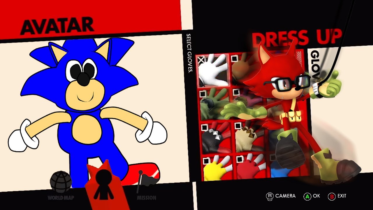 DIBUJANDO FAN CHARACTERS DE SONIC FORCES (Con TanilloGame) - YouTube