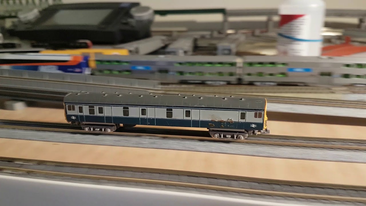 Kit built MLV Class 419 - N Gauge - YouTube
